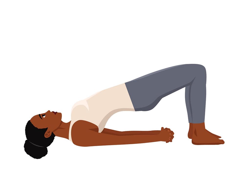 Setu Bandhasana (Bridge Pose) - PATH OF YOGI